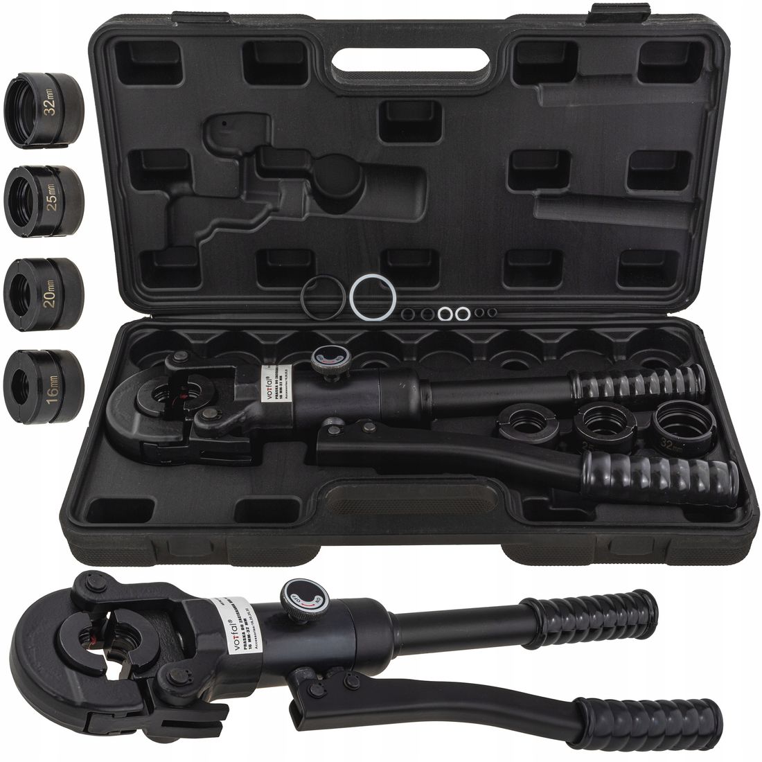 PRASKA PRASA ZACISKARKA DO RUR PEX / AL / PEX PRO HYDRAULICZNA TYP 16 ...