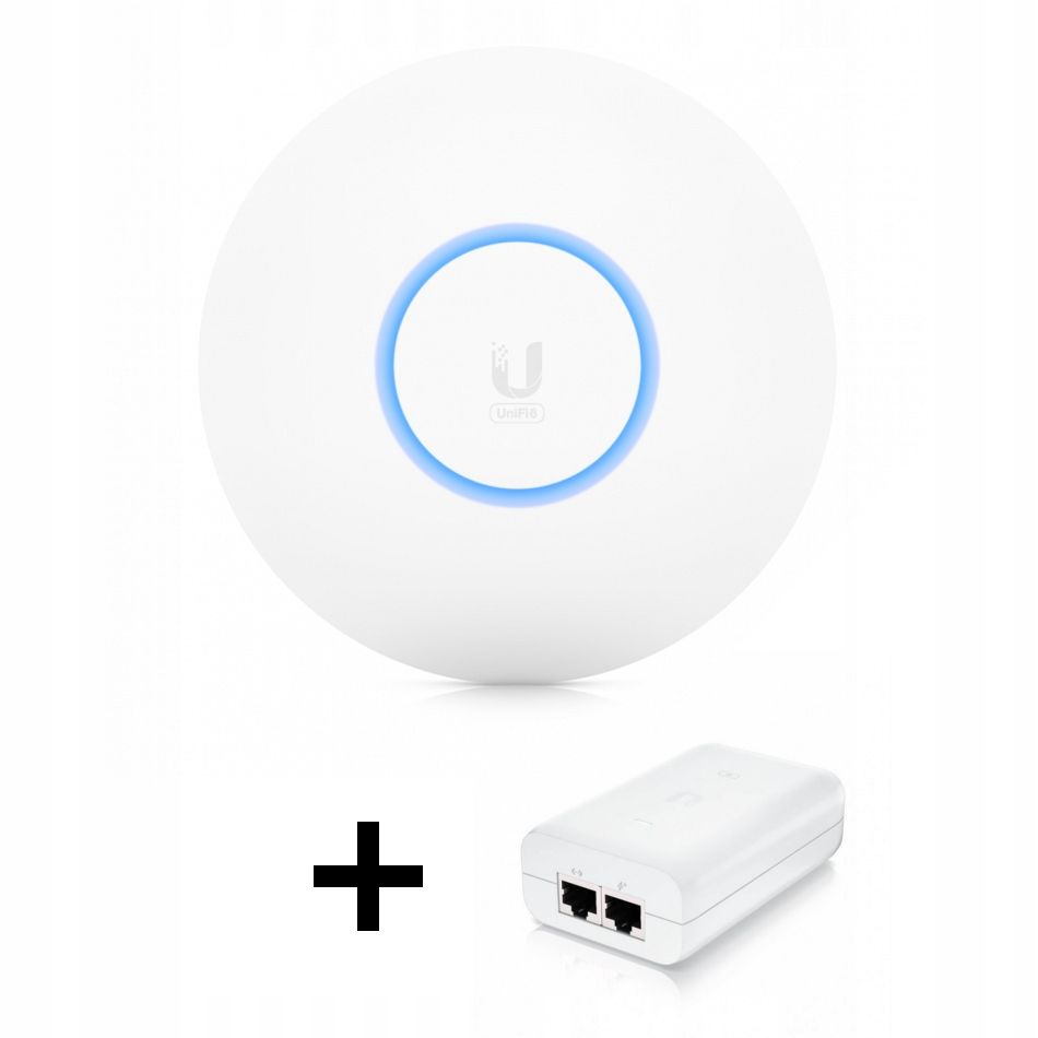 Ubiquiti Unifi U6-Pro U6 PRO + ZASILACZ U-POE-AT @ GOTOWY ZESTAW DO ...