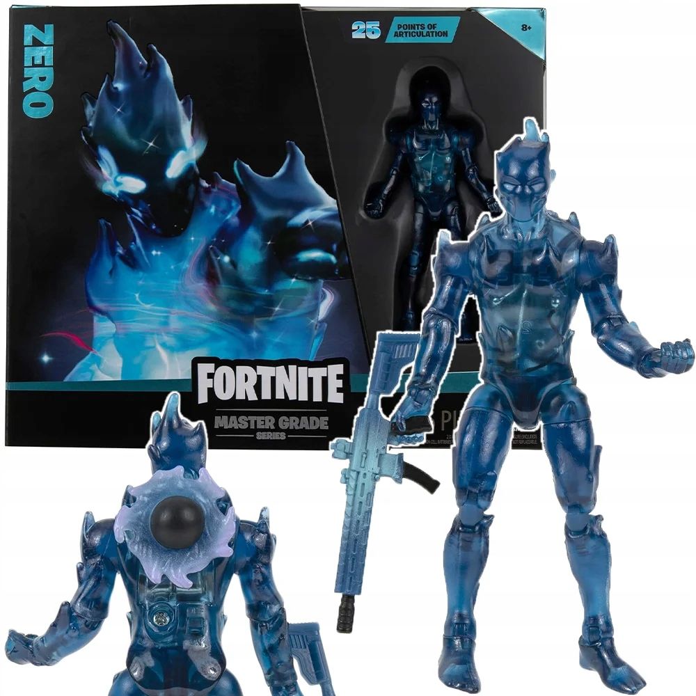 Figurka Fortnite Zero Master Grade 10 Cm Oryginalny Zestaw Akcesoria ...