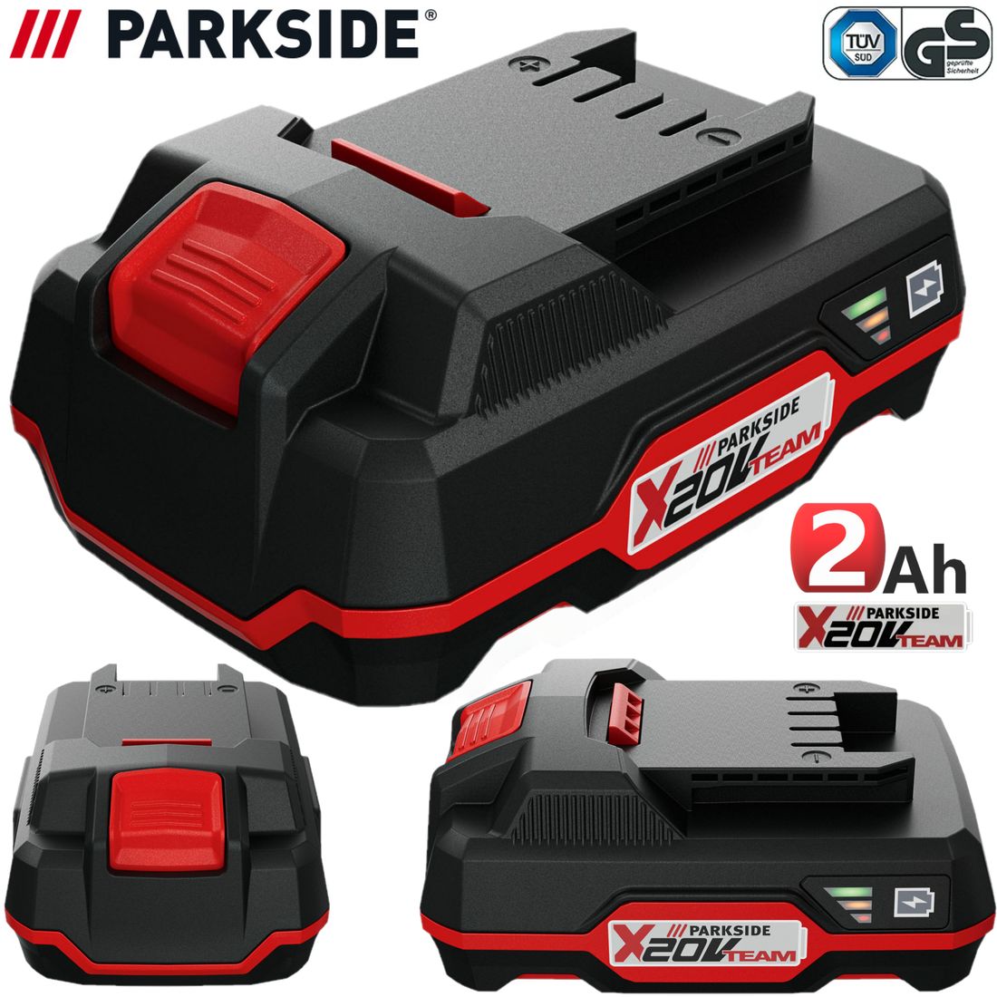 PARKSIDE X 20 V Team Akumulator Bateria Li-Ion 2Ah - ERLI.pl