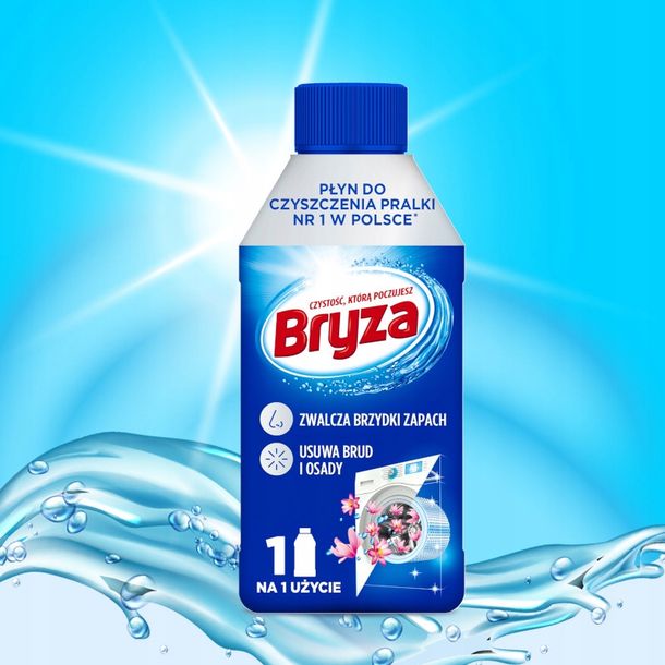 Bryza Płyn do czyszczenia pralki odkamieniacz Fresh 250 ml - ERLI.pl