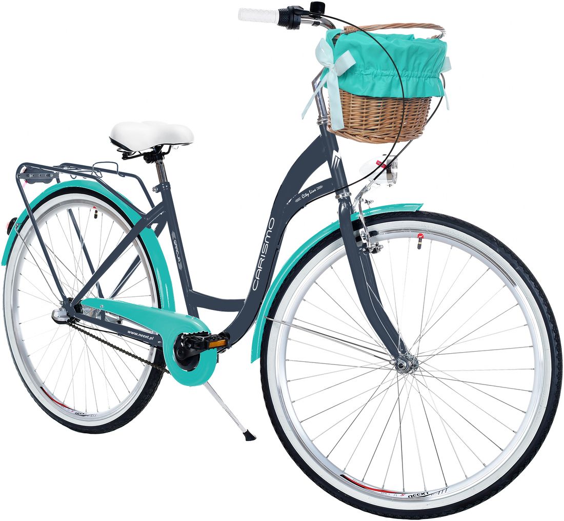 Damski Rower Miejski 28 GRACJA 3 biegi SHIMANO Holenderka - ERLI.pl