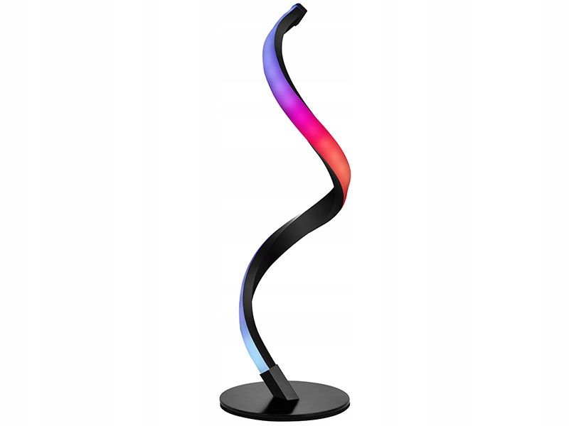 LAMPA BIURKOWA DEKORACYJNA SPIRALA SPIRALNA TRACER SMART LED RGB TUYA ... LAMPA BIURKOWA DEKORACYJNA SPIRALA SPIRALNA TRACER SMART LED RGB TUYA ...