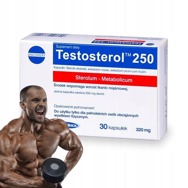BOOSTER TESTOSTERONU DAA CYNK MAGNEZ siła Real Pharm Testobooster 180 ...