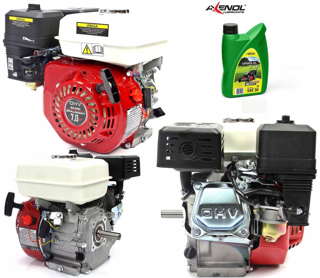 SILNIK 6,5KM spalinowy nie HONDA zagęszczarki 20mm - ERLI.pl