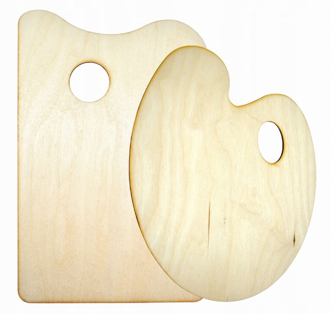 Paletki malarskie ze sklejki zestaw 2 szt - ERLI.pl