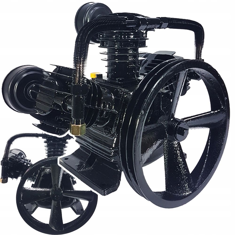 SPRĘŻARKA W 3065 POMPA POWIETRZA KOMPRESOR OLEJOWY 150L-200L ...