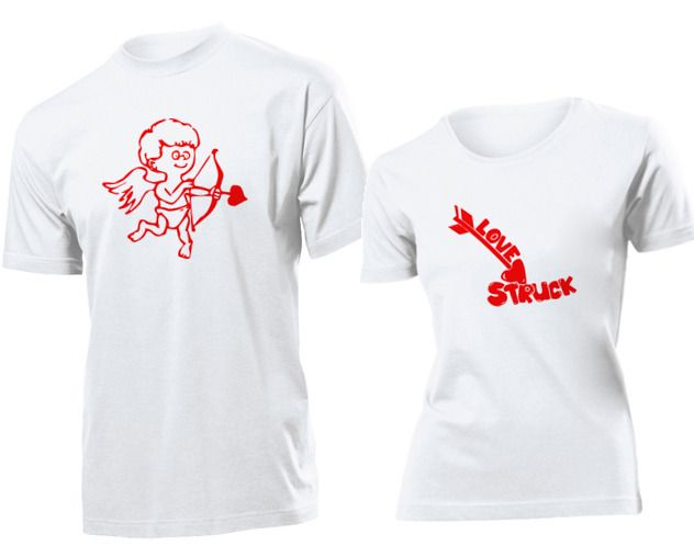 Koszulki dla par KUPIDYN STRZALA AMORA M – 176676220 - ERLI.pl