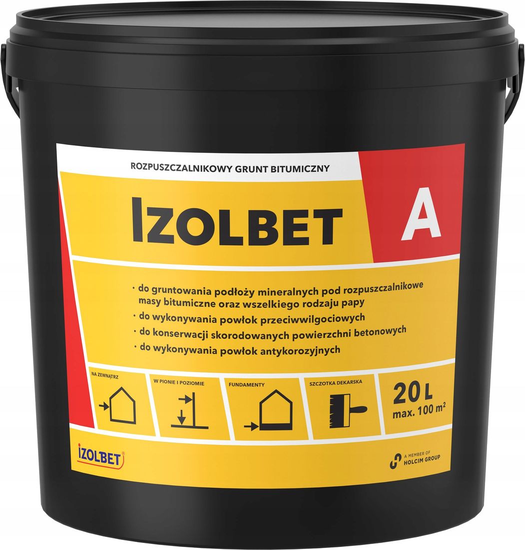 IZOLBET-A 20L-roztwór gruntujący – 176863308 - ERLI.pl