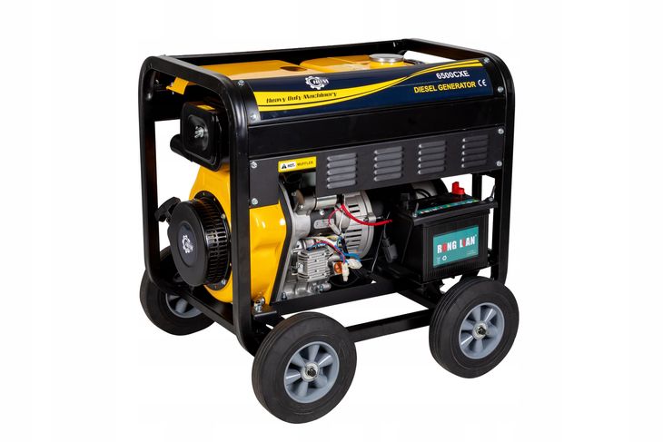 Agregat prądotwórczy generator HDM 6500 DIESEL roz - ERLI.pl Agregat prądotwórczy generator HDM 6500 DIESEL roz - ERLI.pl