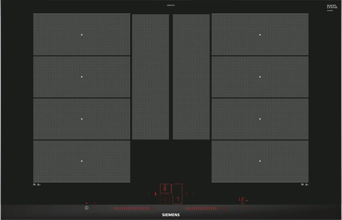 Płyta indukcyjna Siemens EX875LYC1E 80cm Czarna - ERLI.pl