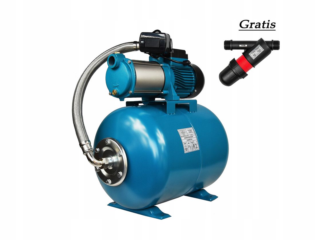 HYDROFOR ZESTAW 50L POMPA MHI MH1300 5 WIRNIKÓW - ERLI.pl