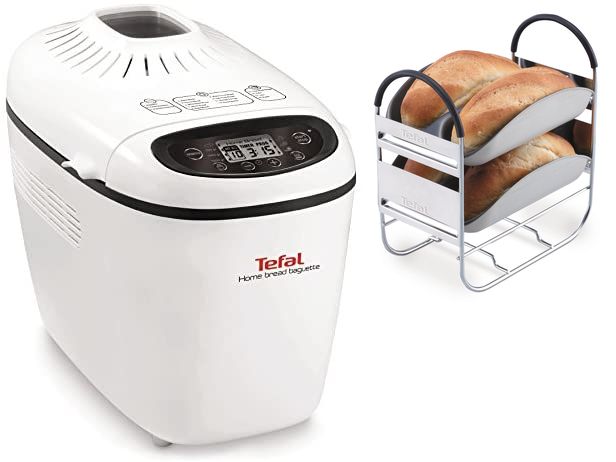 Tefal PF610138 Wypiekacz do chleba 1,5 kg 1600 W - ERLI.pl