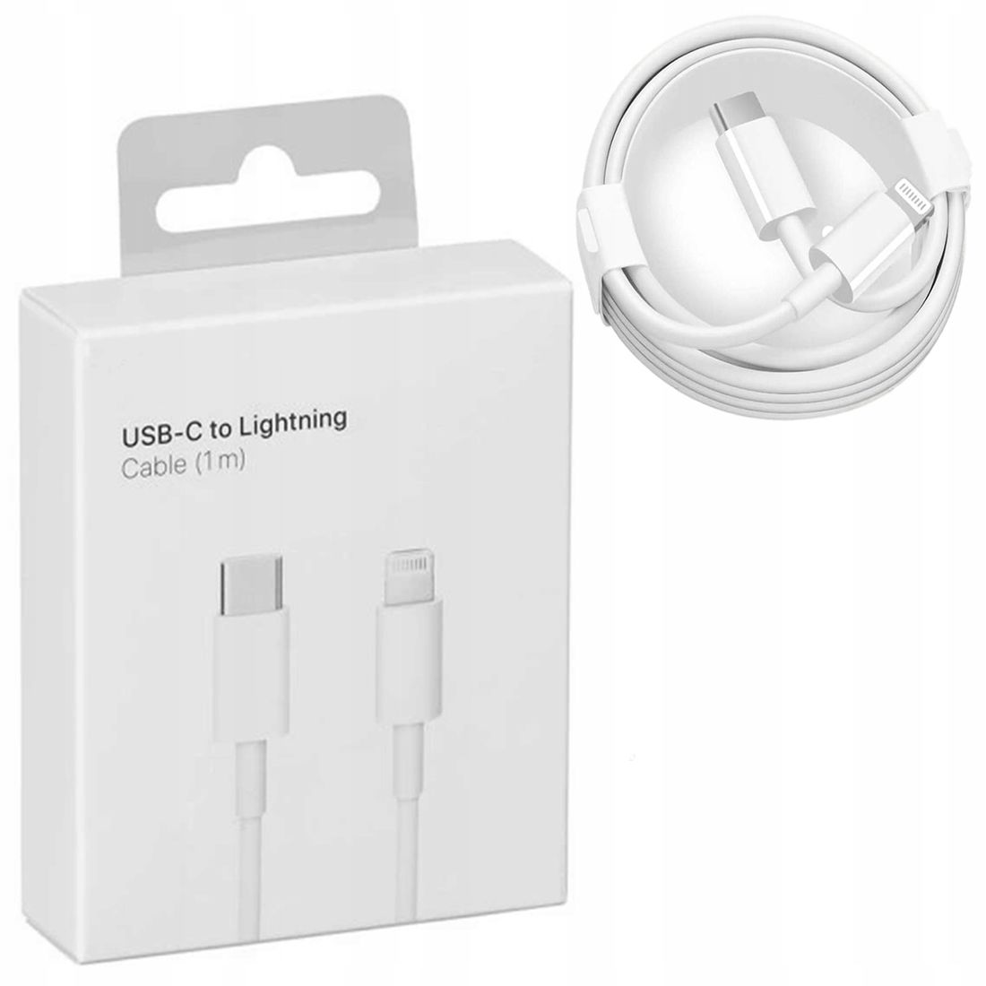KABEL USB LIGHTNING SZYBKIEGO ADOWANIA DO IPHONE 12 13 14 PRO 1M 142608260 ERLI.pl