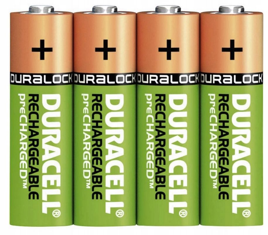 4x BATERIA AKUMULATORKI NiMH AA HR6 DURACELL - ERLI.pl