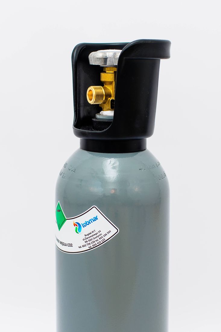Nowa butla gazowa butle 8l 6kg Dwutlenek Węgla CO2 Spożywczy - ERLI.pl