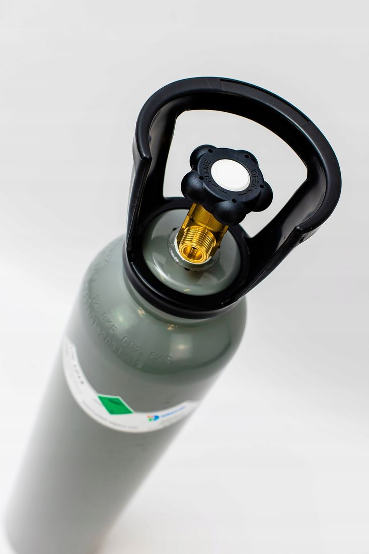 Nowa Butla Butle Gazowa Dwutlenek Węgla 6 kg 8l CO2 SODA SYFON PEŁNA - ERLI.pl