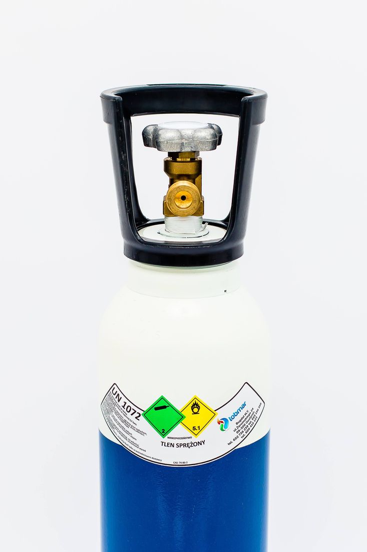 NOWA LEKKA Butla Butle TLEN TLENOWA 200at 8L PEŁNA – 177158958 - ERLI.pl