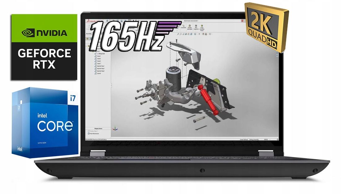 LENOVO P16 Gen2 i7-13700HX 2560x1600 165Hz 64GB 1TB SSD RTX A2000 8GB ...