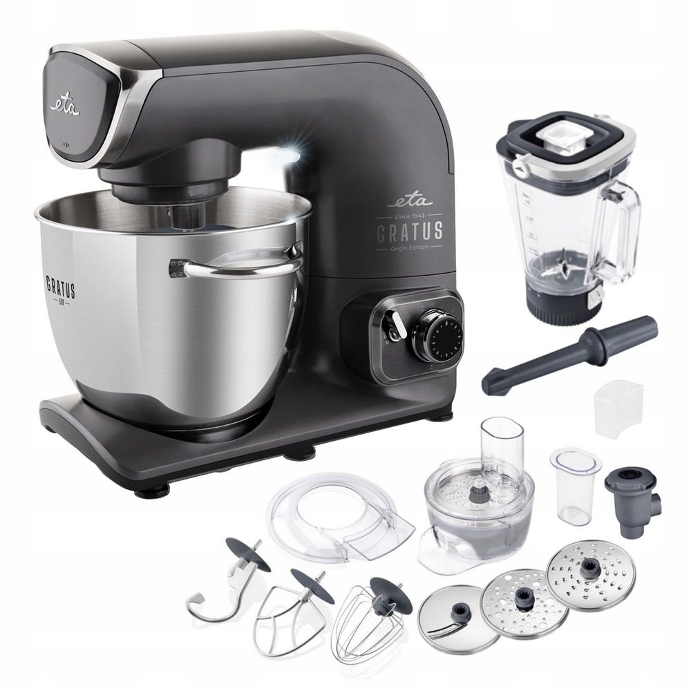 Robot kuchenny MIKSER PLANETARNY ETA Gratus EVO 1500W misa 5,5L BLENDER ...