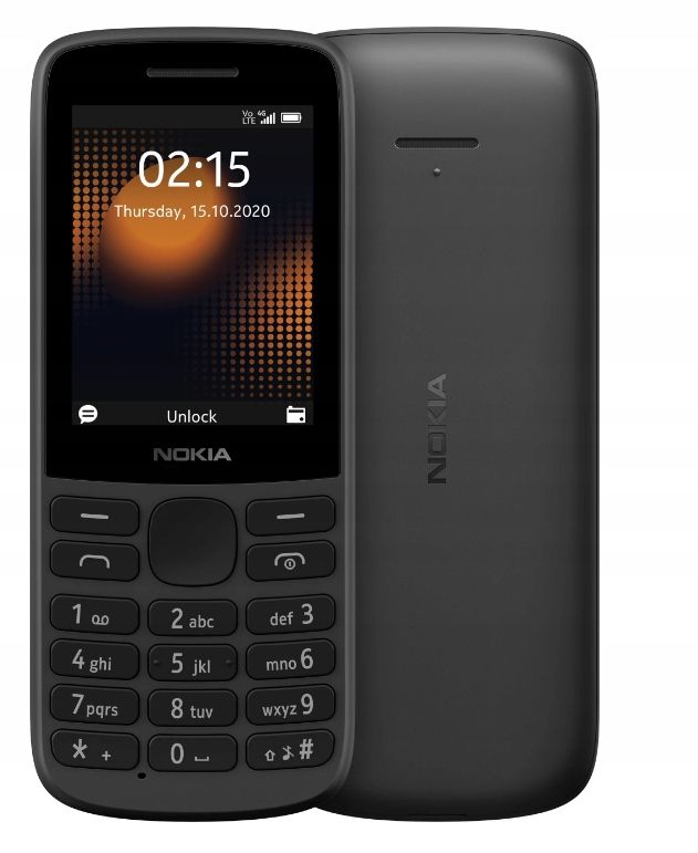 NOWY TELEFON NOKIA 215 BLACK – 178235779 - ERLI.pl