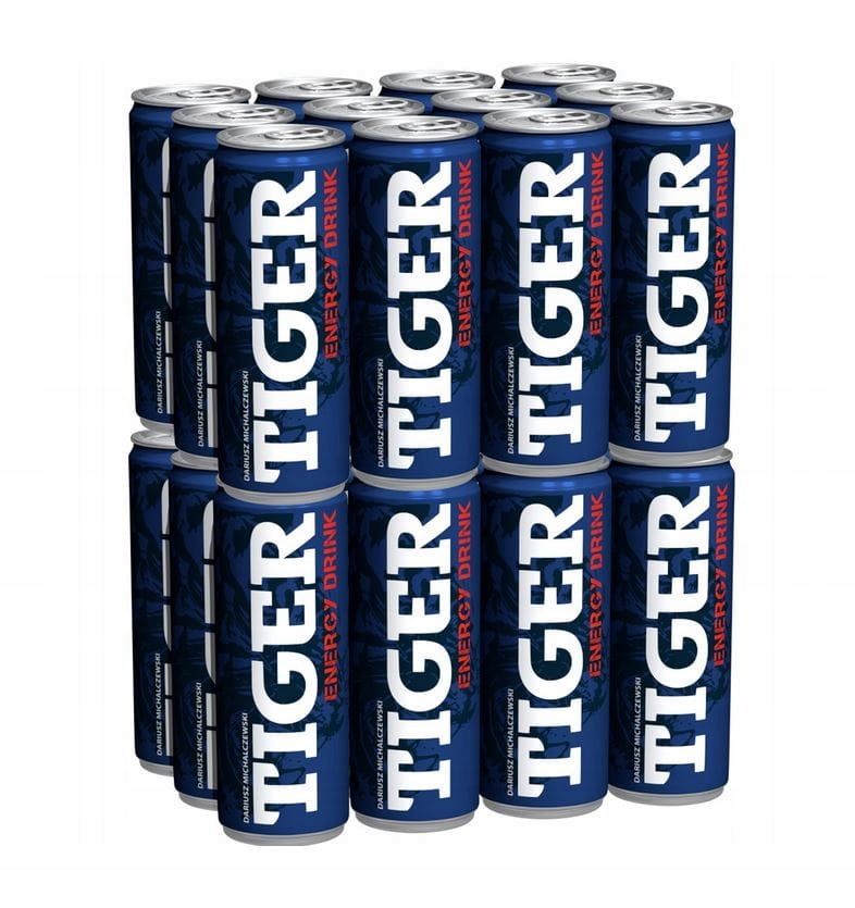 Tiger Energy Drink Classic Napój energetyczny 24 x 250 ml - ERLI.pl