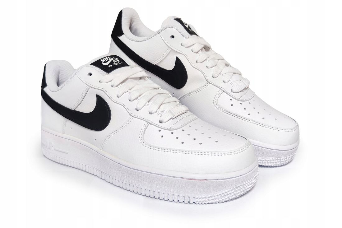 NIKE Air Force 1 WMNS DD8959 103 WHITE/ BLACK r.40 – 178790076 - ERLI.pl