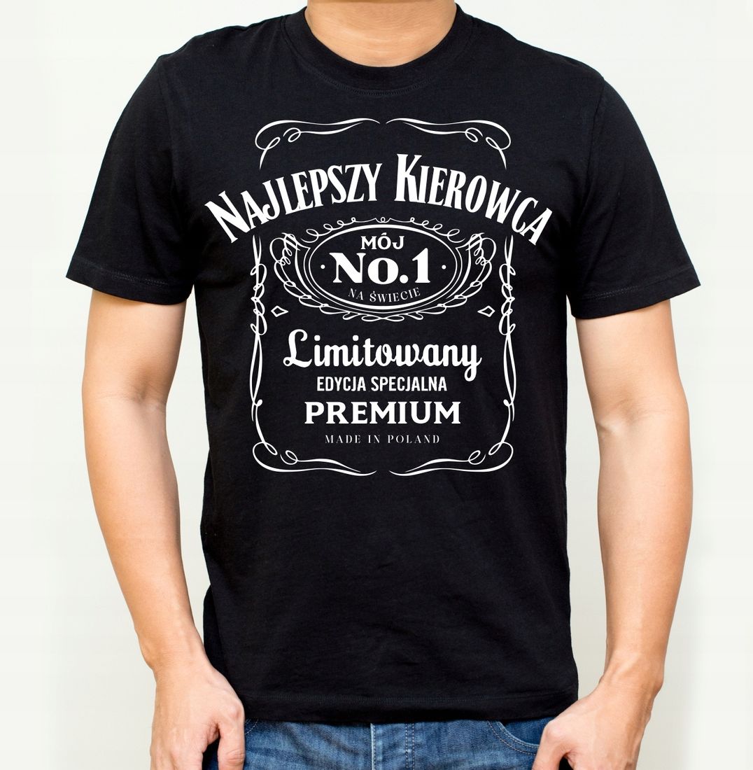 Koszulka Najlepszy Kierowca Prezent dla Kolegi Kierowcy na urodziny – 179045301 - ERLI.pl