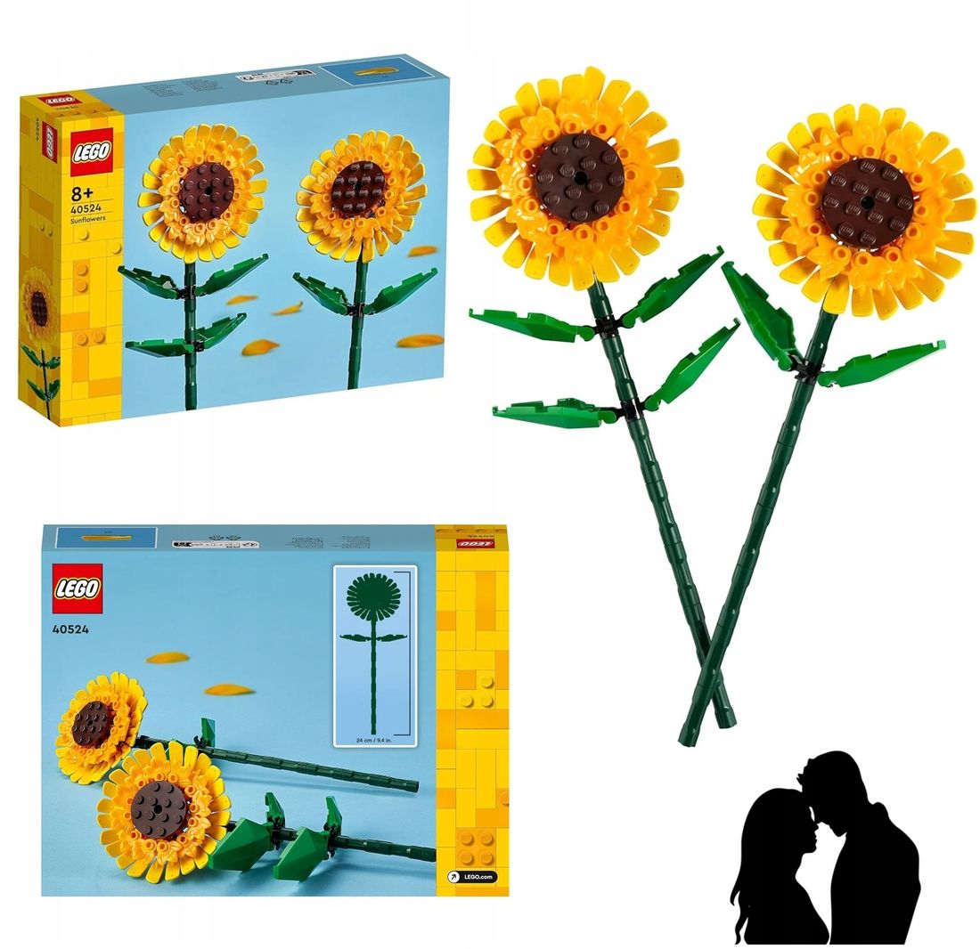 LEGO CREATOR BUKIET SŁONECZNIK KWIATKI WAZON 40524 PREZENT DLA ...