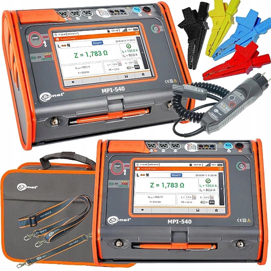 SONEL MPI-540 Start Wielofunkcyjny Miernik Parametrów Instalacji Elektrycz - ERLI.pl