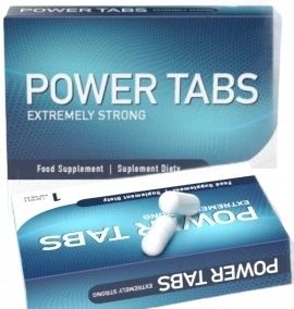TABLETKI NA MOCNĄ POTENCJĘ EREKCJĘ POWER TAB SILNE - ERLI.pl