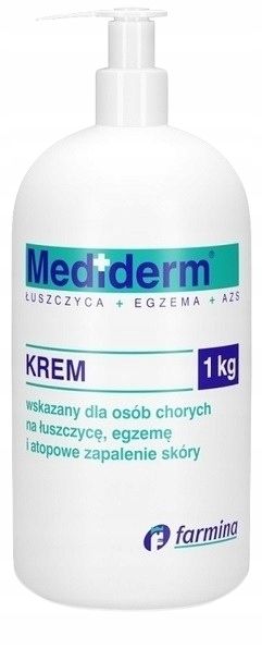 MEDIDERM Krem na łuszczycę egzemę azs 1kg do ciała – 166049312 - ERLI.pl