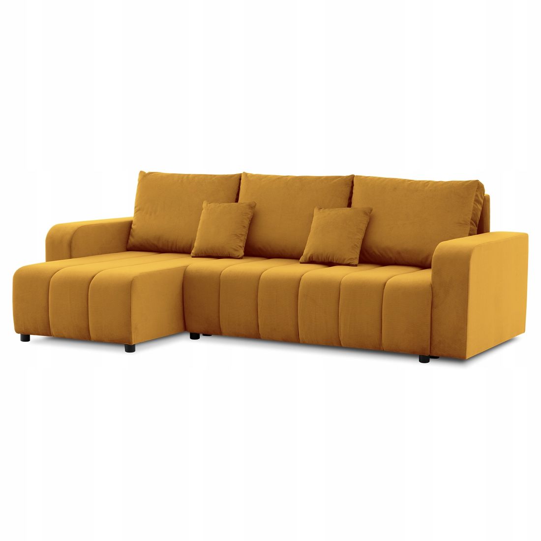 Narożnik MODENA rozkładany funkcja SPANIA rogówka KRONOS 01 Miodowy ...