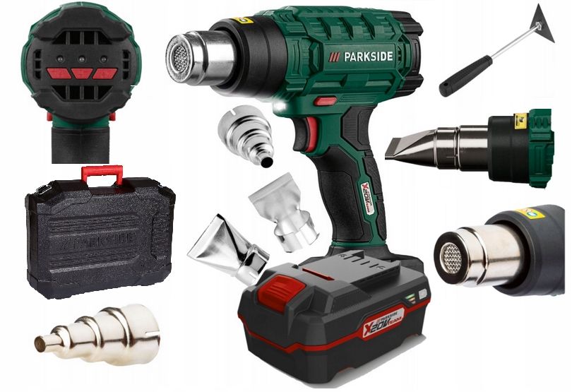 Opalarka akumulatorowa PARKSIDE x20V ZESTAW AKU 4Ah i ŁADOWARKA - ERLI.pl