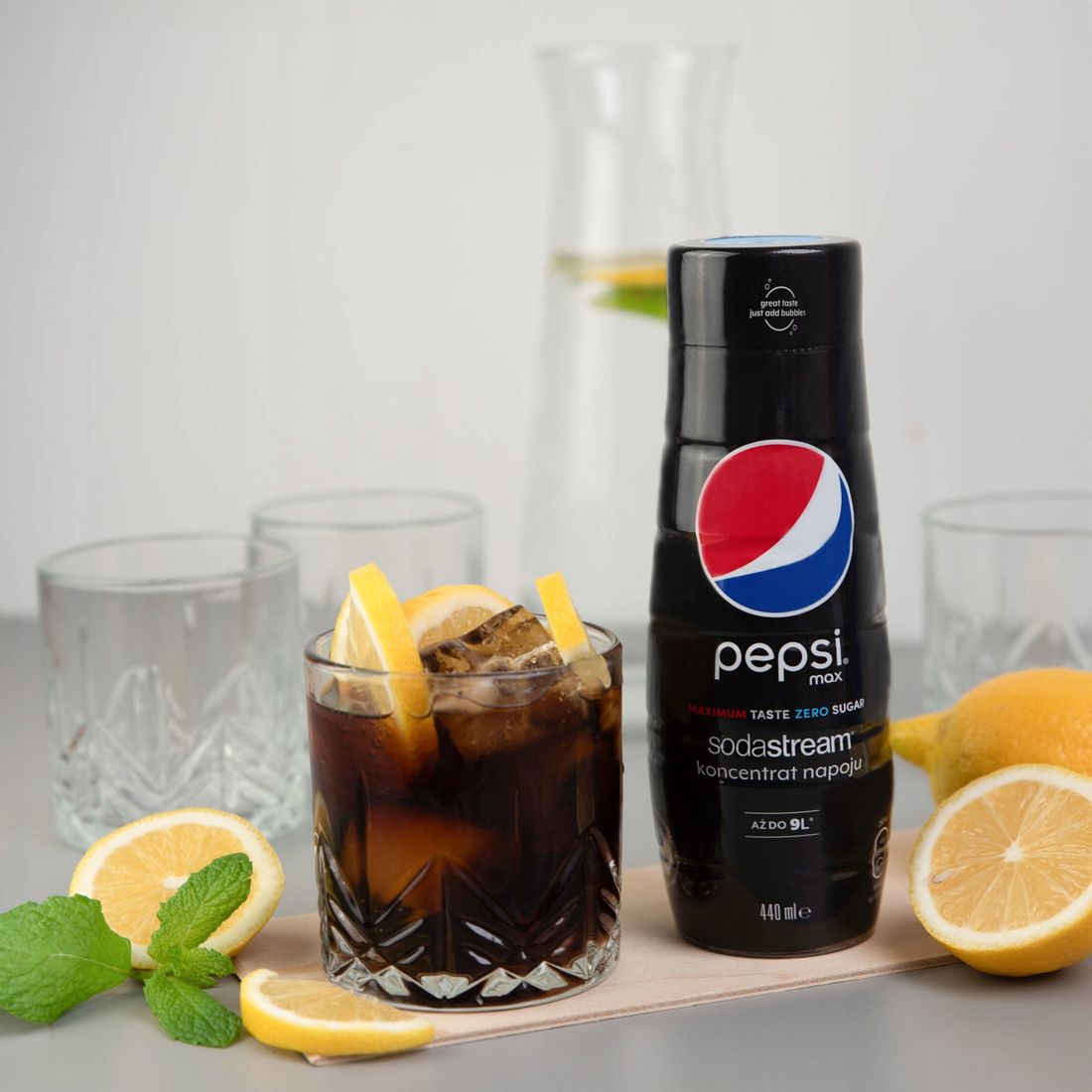 5x Syrop 7Up SodaStream Mirinda Energy 7Up Pepsi Max 440ml Koncentrat ...