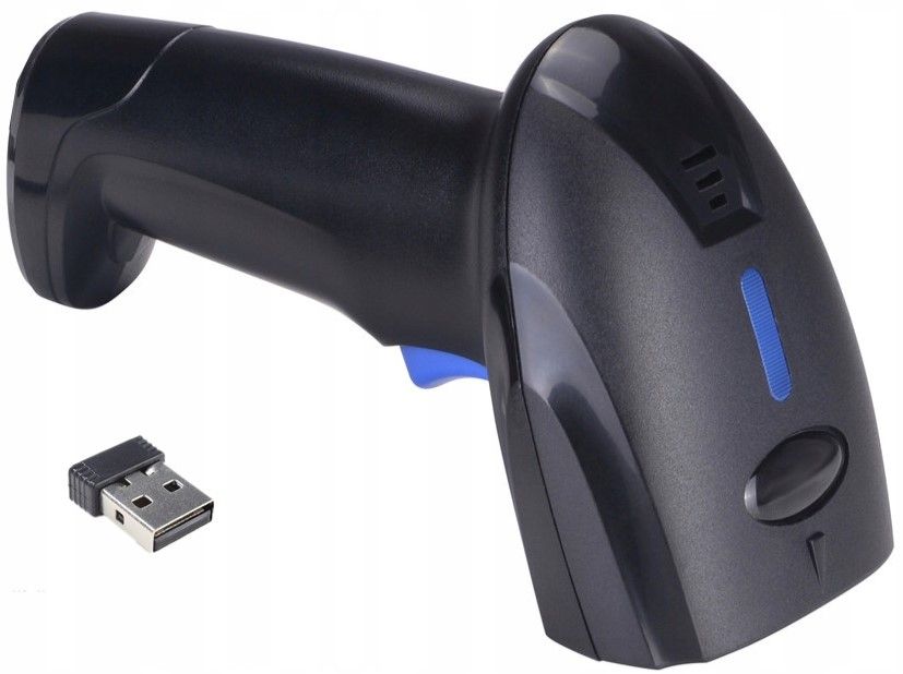 Bezprzewodowy skaner magazynowy czytnik kodów kreskowych QR 1D 2D ...