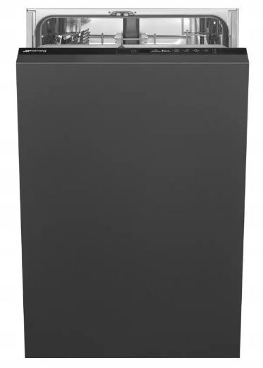 ZMYWARKA DO NACZYŃ DO ZABUDOWY 45CM CZARNA UNIVERSAL SMEG ST4512IN ...