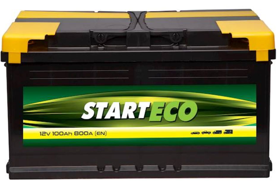 AKUMULATOR START ECO 100AH 800A P+ RADOM - ERLI.pl