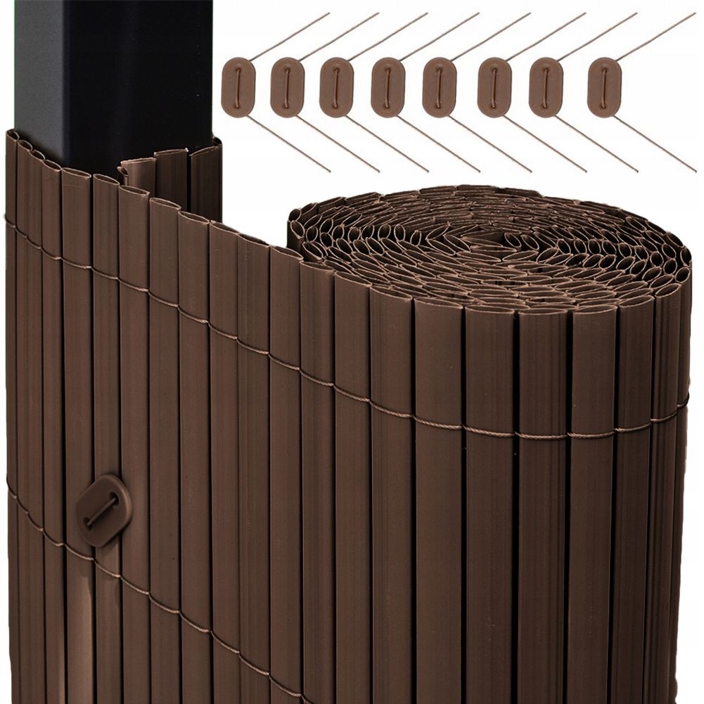 MATA PVC OSŁONOWA BALKONOWA NA TARAS 100x400 cm - ERLI.pl