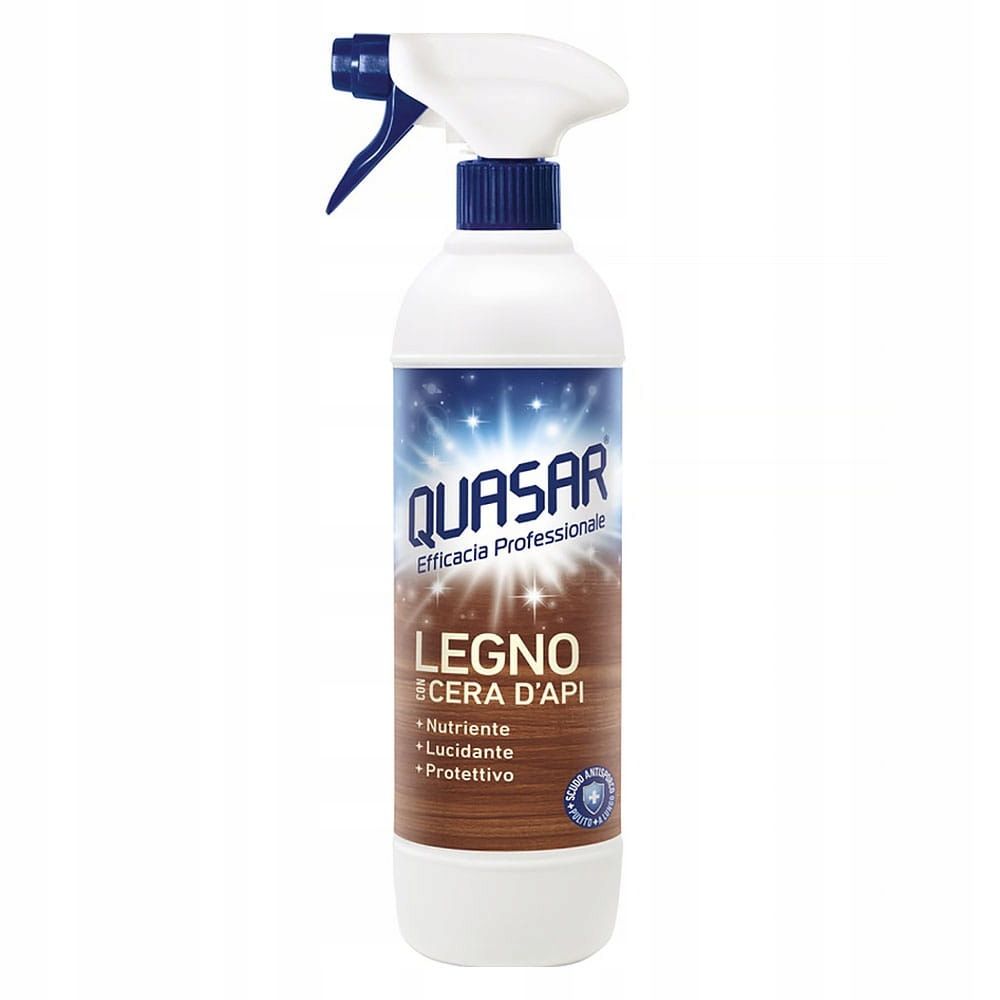 QUASAR Legno 580ml Płyn do Czyszczenia Mebli Drewna Parkietu ...