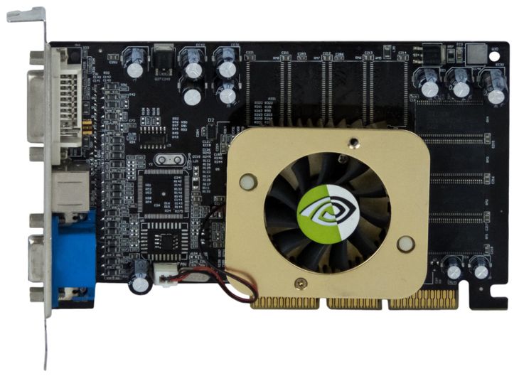 NVIDIA GF FX 5200 128MB DDR AGP - ERLI.pl