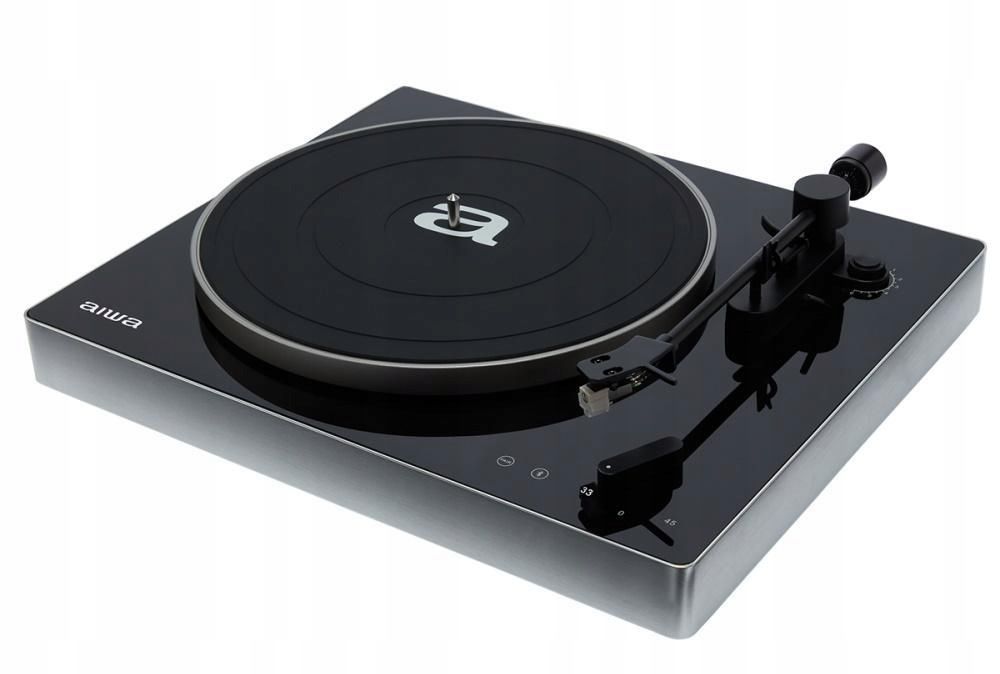 GRAMOFON AUTOMATYCZNY BLUETOOTH PRZEDWZMACNIACZ AUDIO AIWA APX-680BT ...