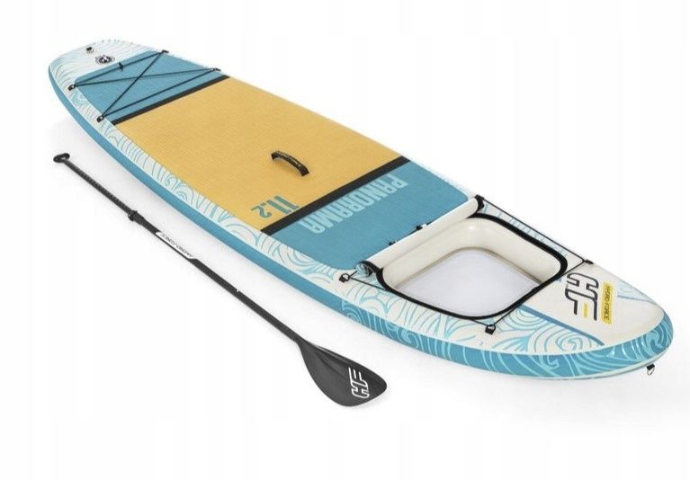 Deska SUP Pompowana Nadmuchiwana do Pływania Paddleboard BESTWAY Zestaw ...