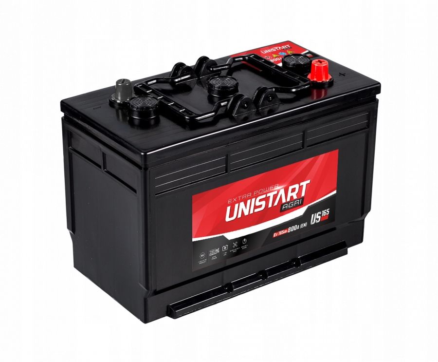 AKUMULATOR UNISTART 6V 165Ah – 182475460 - ERLI.pl