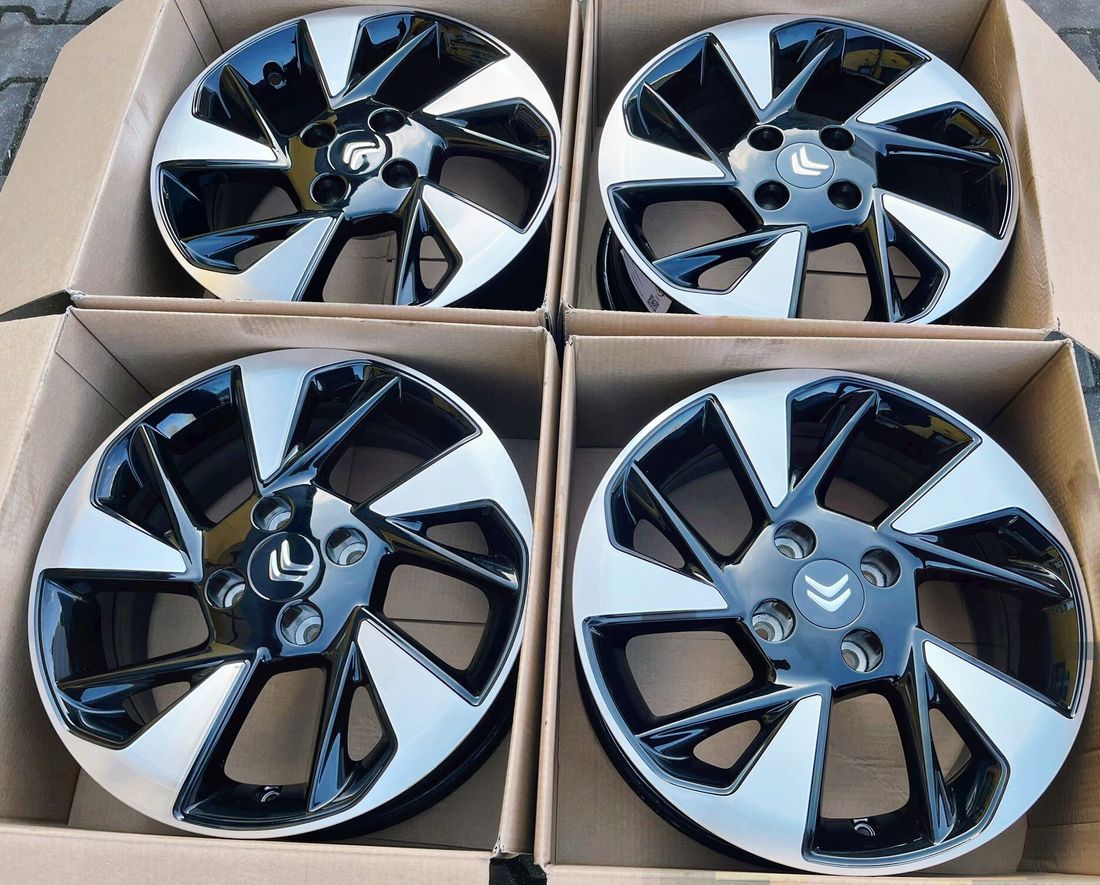 4x FELGI ALU OE CITROEN C4 CROSSOVER DS4 6,5x16 4x108 ET32 9833892580 ...