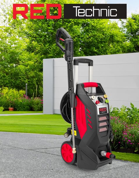 MYJKA CIŚNIENIOWA 300 BAR MOC 2500W TURBO LANCA ALUMINIOWA POMPA ZESTAW XXL – 159437309 - ERLI.pl