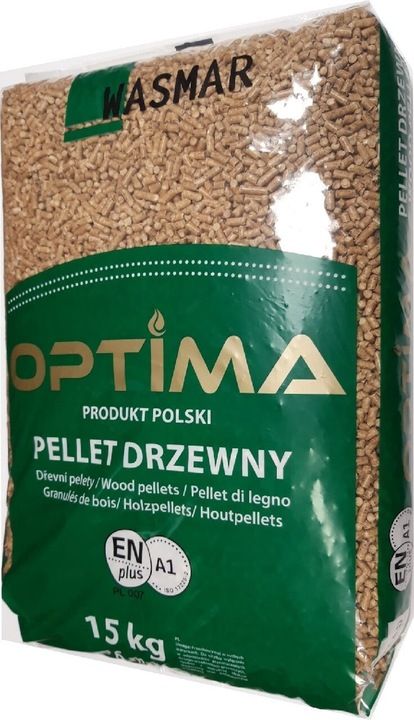 Pellet drzewny pelet drewniany 15kg wysokokaloryczny EN A1 6mm ...