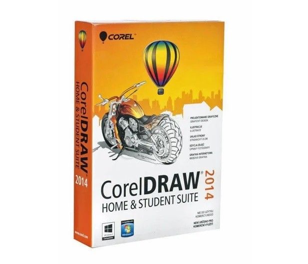 Corel CorelDRAW 2014 Home and Student 3 PC / licencja wieczysta ESD ...