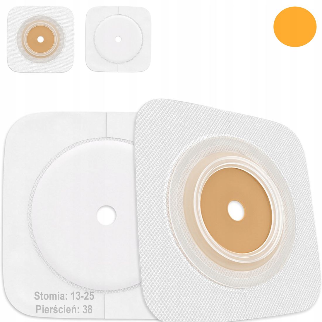 Płytka Do Stomi Natura Stomahesive Flexible 38mm Fizelinowa ConvaTec ...