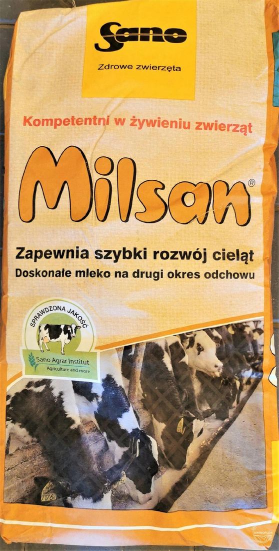 Milsan Sano 25kg ***mat paszowe*** - ERLI.pl